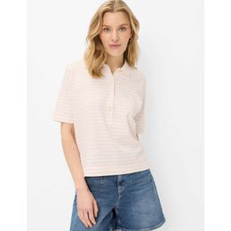 Poloshirt Brax "Style CLIA S", Damen, Gr. 36, pink, 100% Baumwolle, Shirts