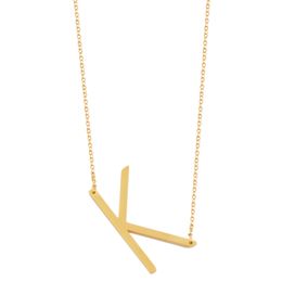 Adelia&acute;s Kette ohne Anh&auml;nger ADELIA&acute;S "Damen Halskette mit Anh&auml;nger &ndash; Buchstabe aus Edelstahl", gold, Halsketten, Damen, 48cm, Edelstahl, Perfekt als Geschenk f&uuml;r besondere Menschen