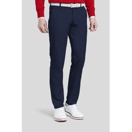 Chinos MEYER "Augusta 1-8060", Herren, Gr. 31, L&auml;nge 34, marine, 67% Polyamid, 27% Baumwolle, 6% Elasthan, unifarben, regular fit lang, Hosen, aus der Golf Serie, mit Silikon-Stopper
