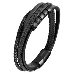 Adelia&acute;s Armband ADELIA&acute;S "Unisex Armband &ndash; Lederarmband aus Leder 23 cm", schwarz, Armb&auml;nder, Damen, 23cm, Leder, Armband, Zum Verschenken &ndash; passend f&uuml;r viele Anl&auml;sse