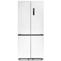Exquisit Multi Door "EMD470-170-200E", Energieeffizienz: E (A-G), inoxlook, wei&szlig;, B:84cm H:193cm T:57,8cm, K&uuml;hlschr&auml;nke, Nie mehr abtauen &ndash; No-Frost & Umluft f&uuml;r perfekte K&uuml;hlung