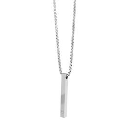 Adelia&acute;s Kette ohne Anh&auml;nger ADELIA&acute;S "Unisex Halskette mit Anh&auml;nger &ndash; aus Edelstahl", silber, Halsketten, Damen, 61cm, Edelstahl, Geschenkidee: zeitlos und vielseitig