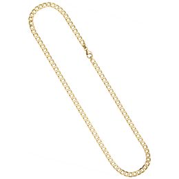 Goldkette Jobo "Panzerkette 5,7 mm" Gr. 50, gelbgold 333, Halsketten, Damen, 50cm, Gelbgold 333, Goldkette, 8 Karat 333 Gold