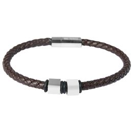 Adelia&acute;s Armband ADELIA&acute;S "Unisex Armband &ndash; Lederarmband aus Leder 21,5 cm", braun, Armb&auml;nder, Damen, 22cm, Leder, Armband, Ein kleines Geschenk mit gro&szlig;er Wirkung