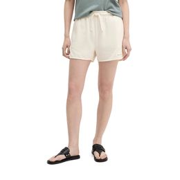 Marc O'Polo Shorts MARC O'POLO "aus regenerativer Bio-Baumwolle", Damen, Gr. XXS, Normalgr&ouml;&szlig;en, wei&szlig; cotton, Sweatware, Obermaterial: 100% Baumwolle, unifarben, regular fit kurz, Hosen Shorts