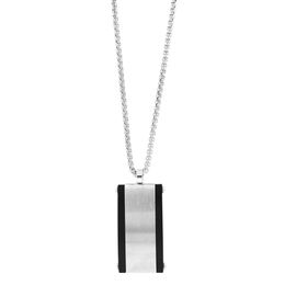 Adelia&acute;s Kette ohne Anh&auml;nger ADELIA&acute;S "Unisex Halskette mit Anh&auml;nger &ndash; aus Edelstahl", schwarz, Halsketten, Damen, 60cm, Edelstahl, Zum Verschenken &ndash; ideal zum einfach so