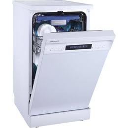 Hanseatic Standgeschirrsp&uuml;ler "HG4585C107636RW", Energieeffizienz: C (A-G), wei&szlig;, B:44,8cm H:84,5cm T:60cm, Geschirrsp&uuml;ler, inkl. 3 Jahre Herstellergarantie, Topseller
