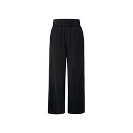 Chinohose LIBERT&Eacute; ESSENTIEL "Libert&eacute; Essentiel Trouser TIKI", Damen, Gr. L, Normalgr&ouml;&szlig;en, schwarz diamond, Obermaterial: 100% Polyester, Hosen Chinohose