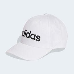 Baseball Cap adidas Performance "LINEAR CAP", Herren, wei&szlig;, schwarz, Obermaterial: 100% Baumwolle, Caps