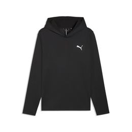 Hoodie Puma "CLOUDSPUN Tech Tour Golfhoodie Herren", Herren, Gr. L, schwarz, Obermaterial: 77% Polyester, 23% Elasthan. Kapuzenfutter: 100% Polyester, normal, Sweatshirts Hoodie