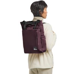 Shopper Jack Wolfskin "EVE", Damen, Gr. onesize, lila (amaranth), Polyester, Taschen Shopper