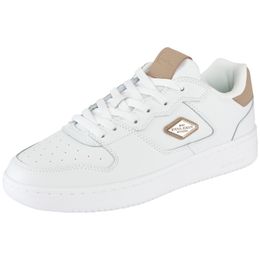 Sneaker Karl Kani "89 PRM `26", Herren, Gr. 44, wei&szlig; (wei&szlig;, beige), Leder, Schuhe Sneaker