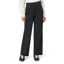 Jerseyhose Zero "Damen mit weitem Bein 7/8 L&auml;nge", Damen, Gr. 34, Normalgr&ouml;&szlig;en, anthrazit melange, Jersey, Obermaterial: 49% Viskose, 3% Elasthan, 48% Polyester. F&uuml;llung:, unifarben, figurbetont lang, Hosen Jerseyhose, Plain/ohne Details