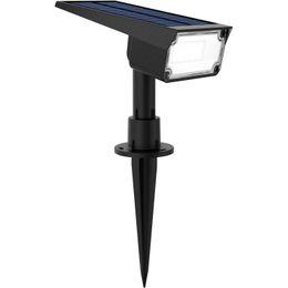 Gartenleuchte Luxform "Luxform Solar Areg", schwarz, B:15,5cm H:31cm L:93cm, Leuchten, Gartenleuchte, Gartenleuchte, Solarenergie, Smarthome, kabellos