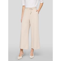 Jerseyhose Rabe "Hose", Damen, Gr. 38, Normalgr&ouml;&szlig;en, beige, 48%Polyester 47%Viskose 5%Elasthan, unifarben, weit, Hosen Jerseyhose