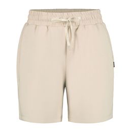 Trainingsshorts Rukka "Rukka Shorts Ylotyn", Damen, Gr. 36, EURO-Gr&ouml;&szlig;en, kitt, Stoff, 53% Modal, 38% Polyester, 9% Elasthan, Hosen