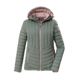 Steppjacke Killtec "KOS 75 WMN QLTD JCKT", Damen, Gr. 44, gr&uuml;n, Obermaterial: 100% Polyamid.Futter: 100% Polyamid.F&uuml;llung: 100% Polyester, Jacken Steppjacke, Leicht, atmungsaktiv, winddicht, wasserabweisend, packbar