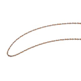Adelia&acute;s Kette ohne Anh&auml;nger ADELIA&acute;S "Unisex Halskette &ndash; Kordelkette aus Edelstahl" Gr. 40, gold, Halsketten, Damen, 40, Edelstahl, Perfekt zum Verschenken an besondere Menschen