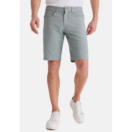 Stooker Men Herren Bermudas "5-Pkt Style Summer Denim Bermudas"gr&uuml;n structure aop, Gr. 32, Denim/Jeans, 99% Baumwolle, 1% Elasthan, Hosen, Sommer
