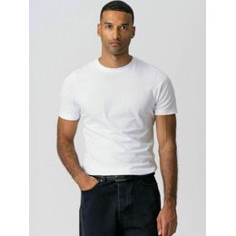 Kurzarmhemd TEESHOPPEN "TEESHOPPEN T-shirt Muscle T", Herren, Gr. L, Normalgr&ouml;&szlig;en, wei&szlig;, Obermaterial: 100% Baumwolle, Hemden