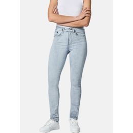 Skinny-fit-Jeans PEAK TIME "Lunara", Damen, Gr. 31, L&auml;nge 32, stellar indigo, Jeans, Material: 85% Baumwolle, 12% Polyester, 3% Elasthan, Basic, skinny fit lang, Jeans, Damen Skinny Jeans