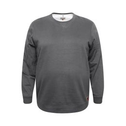 Longpullover Blend "Sweatshirt BHAlex Big & Tall", Herren, Gr. 4XL, grau (charcoal mix), Obermaterial: 60% Baumwolle CO. 40% Polyester PES., Sweatshirts Longpullover