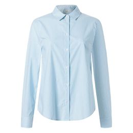 Langarmbluse Maerz Muenchen "Maerz Muenchen 133501 Langarmbluse Damen Bekleidung", Damen, Gr. 36, blau, 97% Baumwolle, 3% Elasthan, Blusen