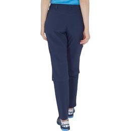Outdoorhose McKINLEY "Da.-Abzipphose Mandorak II W", Damen, Gr. 38, N-Gr, blau (navy schwarz), Web, Obermaterial: 90% Polyamid, 10% Elasthan, unifarben, Hosen Outdoorhose