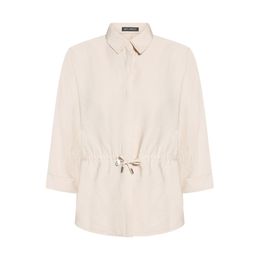 Klassische Bluse Betty Barclay "Damen mit Tunnelzug", Damen, Gr. 36, grau beige, Obermaterial: 89% Viskose, 11% Polyamid, figurumspielend normal, Blusen Bluse