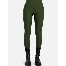 Shorts LIBERT&Eacute; ESSENTIEL "Libert&eacute; Essentiel Tights HENNE", Damen, Gr. L, Normalgr&ouml;&szlig;en, army, Obermaterial: 90% Polyester, 10% Elasthan, Hosen Shorts