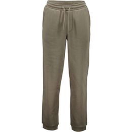 Jogginghose LINDBERGH "Jogginghose Relaxed Fit", Herren, Gr. L, beige (army), Obermaterial: 60% Baumwolle, 40% Polyester, meliert, relaxed fit, Hosen Jogginghose