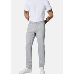 Chinohose PEAK TIME "Solon", Herren, Gr. 30, L&auml;nge 34, meteor grau, Material: 74% Baumwolle, 24% Viskose, 2% Elasthan, gerade, unten schmal lang, Hosen Chinohose, Elegante Herrenhose mit Bio-Baumwolle