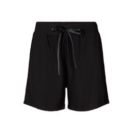 Shorts LIBERT&Eacute; ESSENTIEL "Libert&eacute; Essentiel Shorts ALMA", Damen, Gr. L/XL, US-Gr&ouml;&szlig;en, schwarz, Obermaterial: 90% Polyester, 10% Elasthan, Hosen Shorts