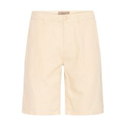 Shorts Blend "Shorts BHBilly", Herren, Gr. M, N-Gr, beige (bleached sand), Obermaterial: 55% Leinen LI. 45% Viskose CV., Hosen Shorts