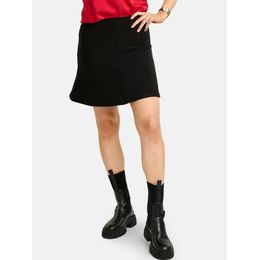 Midirock LIBERT&Eacute; ESSENTIEL "Libert&eacute; Essentiel Skirt HENNE", Damen, Gr. XL, schwarz, Obermaterial: 95% Polyester, 5% Elasthan, R&ouml;cke