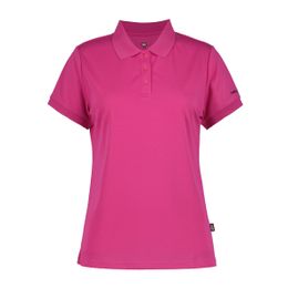 Poloshirt Rukka "Rukka Polo shirt Vestra", Damen, Gr. 38, himbeere, Stoff, 100% Polyester, normal, Shirts