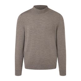 Strickpullover Maerz Muenchen "Maerz Muenchen 420300 Strickpullover Herren Bekleidung", Herren, Gr. 48, braun, 100% Wolle, Pullover Strickpullover