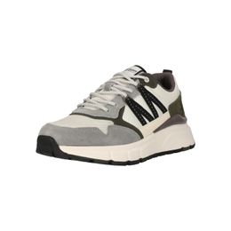 Lyle & Scott Sneaker LYLE & SCOTT "Lennox", Herren, Gr. 40, wei&szlig;, braun, Kunstfaser, Rindsleder, Schuhe Sneaker, mit ged&auml;mpfter Zwischensohle und Logo-Details