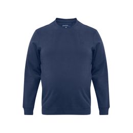 Sweatshirt Blend "Sweatshirt BHRavin Big & Tall", Herren, Gr. 5XL, blau (marineblaus), Obermaterial: 100% Baumwolle CO., Sweatshirts Sweatshirt