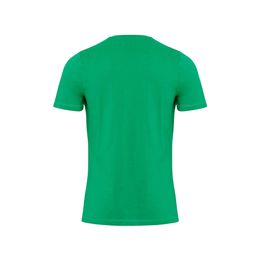 Kurzarmhemd TEESHOPPEN "TEESHOPPEN T-shirt Organic Basic", Herren, Gr. S, Normalgr&ouml;&szlig;en, gr&uuml;n, Obermaterial: 100% Baumwolle, Hemden