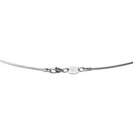Halsreif "im Omegaketten Stil, Silber 925" Gr. 42, silber, Giorgio Martello MILANO, Halsketten, Damen, 42cm, Silber 925 (Sterlingsilber)