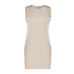 Sommerkleid Luhta "Luhta Kleid Ivankoski", Damen, Gr. L, US-Gr&ouml;&szlig;en, kitt, Stoff, 77% Polyester, 23% Elasthan, Kleider Sommerkleid