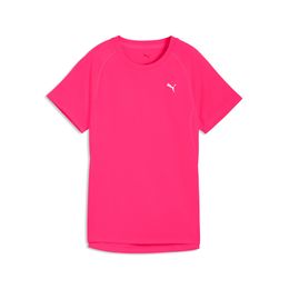 Laufshirt Puma "W RUN VELOCITY TEE (POLY)", Damen, Gr. XL, pure pink, Web, Obermaterial: 100% Polyester, regular fit normal, Rundhals, Shirts Laufshirt, ergonomische Schnittf&uuml;hrung, kurze &Auml;rmel, sportliches T-Shirt