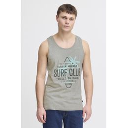 Tanktop Blend "BHCali", Herren, Gr. M, stone mix, Web, 100% Baumwolle, bedruckt, regular fit, Rundhals, angesetztes B&uuml;ndchen, Tops Tanktop, L&auml;ssiges Tanktop mit Rundhalssauschnitt und Print