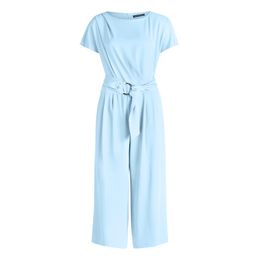 Overall Betty Barclay "Damen mit Eingrifftaschen", Damen, Gr. 36, Normalgr&ouml;&szlig;en, powder blau, Obermaterial: 96% Polyester, 4% Elasthan, figurumspielend, U-Boot-Ausschnitt, Overalls Overall