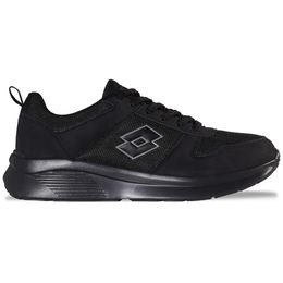 Sneaker Lotto, Herren, Gr. 36, schwarz, dunkelgrau, Kunstfaser, Synthetik, unifarben, Schuhe Sneaker, - extra leicht & bequem