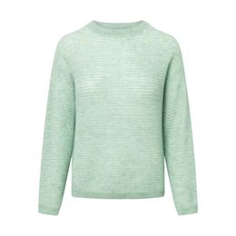 Strickpullover Maerz Muenchen "Maerz Muenchen 386800 Strickpullover Damen Bekleidung", Damen, Gr. 36, gruen, 46% Alpaka, 35% Polyamid, 19% Schurwolle, Rundhals, Pullover Strickpullover
