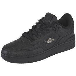 Sneaker Karl Kani "89 LXRY PRM`26", Herren, Gr. 41, schwarz, schwarz, Leder, Schuhe Sneaker
