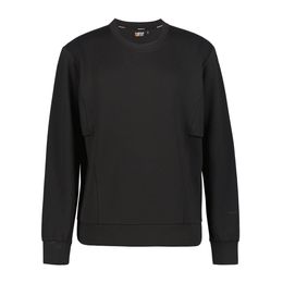 Sweatshirt Rukka "Rukka Sweatshirt Palo", Herren, Gr. L, schwarz, Sweatware, 70% Polyester, 21% Baumwolle, 9% Elasthan, normal, Sweatshirts Sweatshirt