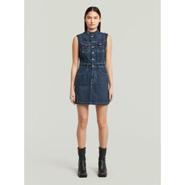 G-Star Raw Bodykleid G-STAR "Moto Slim Kleid", Damen, Gr. XS, Normalgr&ouml;&szlig;en, antique faded twister, Obermaterial: 75% Baumwolle, 25% Baumwolle, Kleider